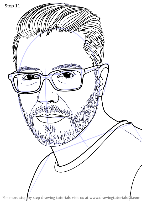 How to Draw Danny Gokey (Gospel Singers) Step by Step ...