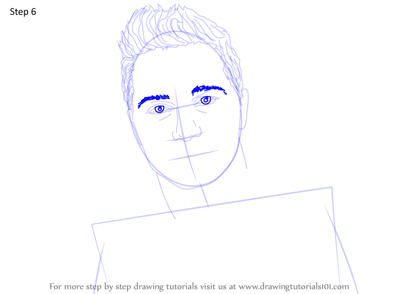 How to Draw Pat Barrett (Gospel Singers) Step by Step ...