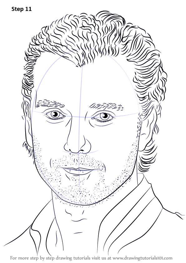 How to Draw Gavin Rossdale (Musicians) Step by Step ...