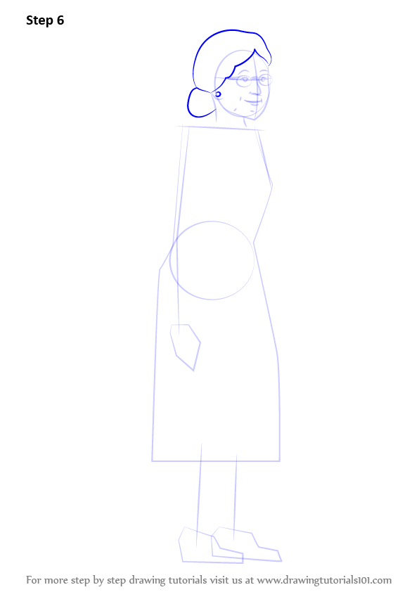 How to Draw an Old Woman (Other People) Step by Step ...