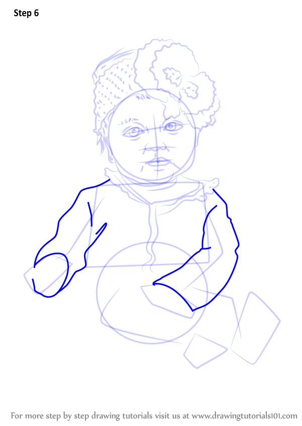 How To Draw A Baby Girl Step By Step