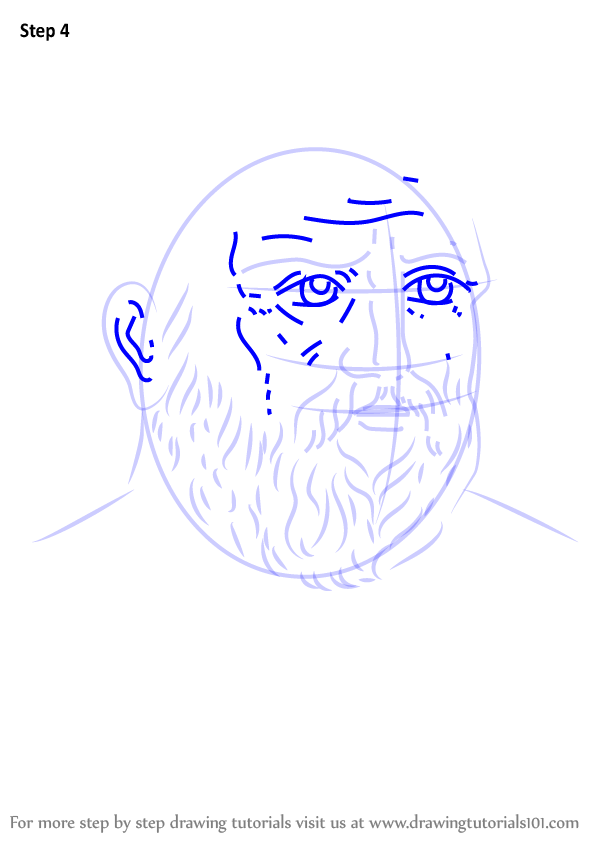 How to Draw Sophocles (Poets) Step by Step | DrawingTutorials101.com