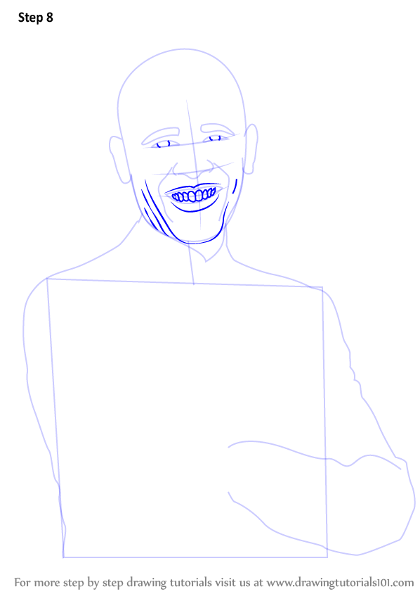 Barack Obama Face Drawing