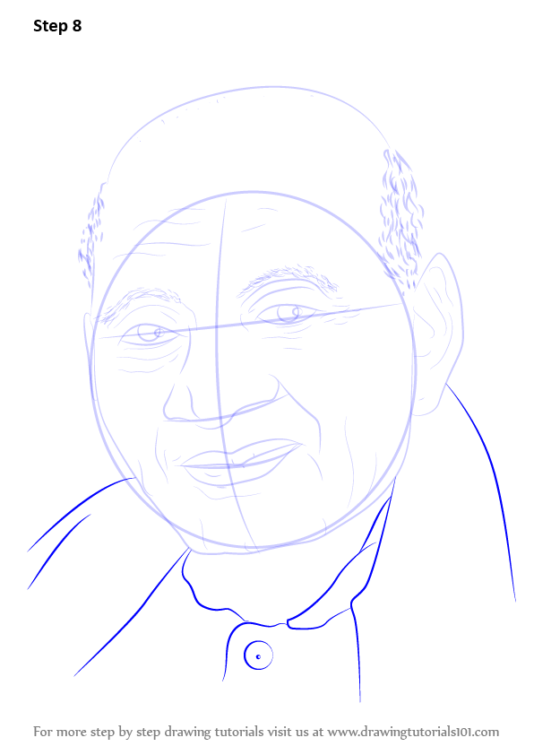 How to Draw Sardar Vallabhai Patel (Politicians) Step by Step ...