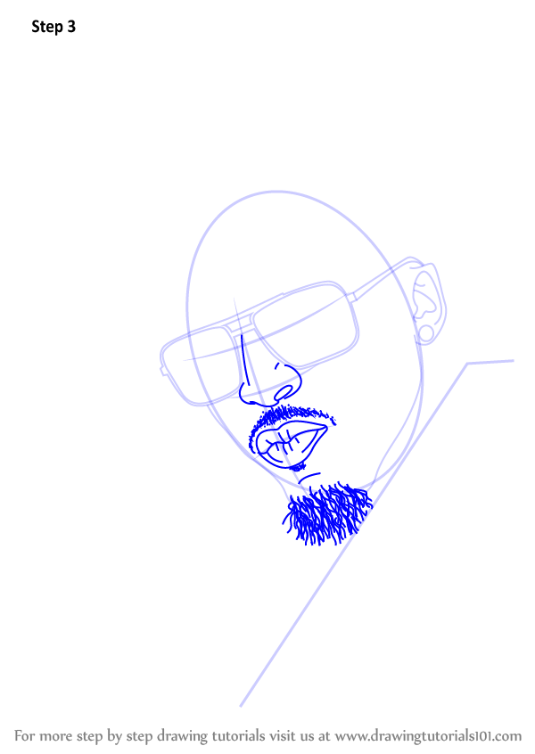 How to Draw August Alsina (Rappers) Step by Step | DrawingTutorials101.com