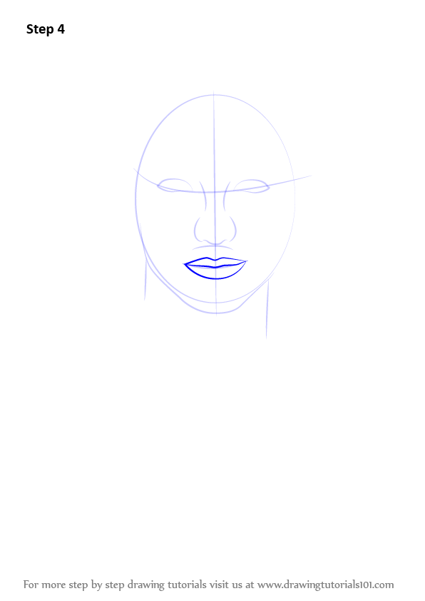 How to Draw Britney Spears (Singers) Step by Step | DrawingTutorials101.com
