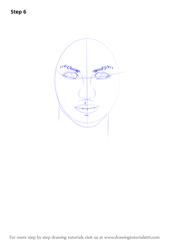 How to Draw Britney Spears (Singers) Step by Step | DrawingTutorials101.com