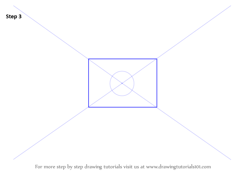 How to Draw a Room using One Point Perspective (One Point Perspective ...