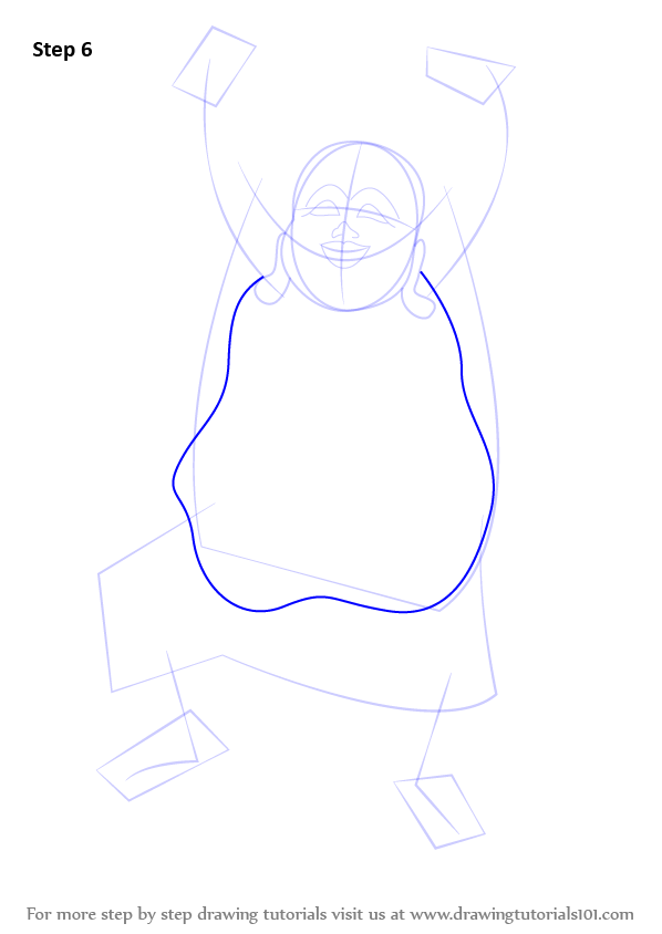 How to Draw a Laughing Buddha (Buddhism) Step by Step ...