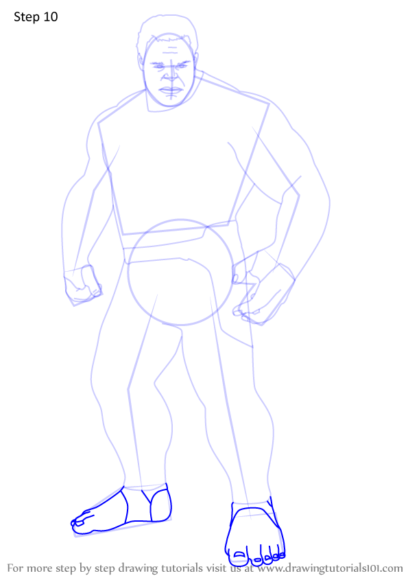 How To Draw The Hulk Avengers Endgame Drawing Tutorial Learn How To