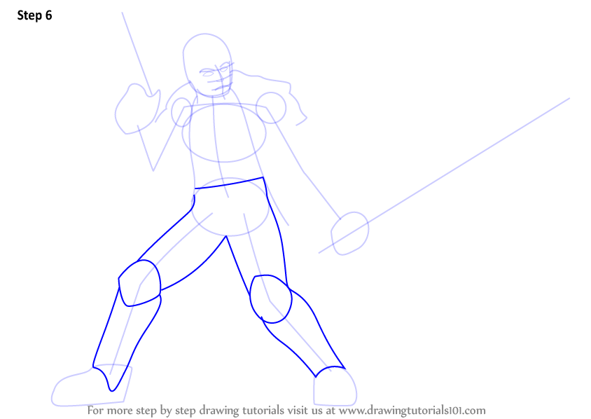 How to Draw Cade Skywalker from Star Wars (Star Wars) Step by Step ...