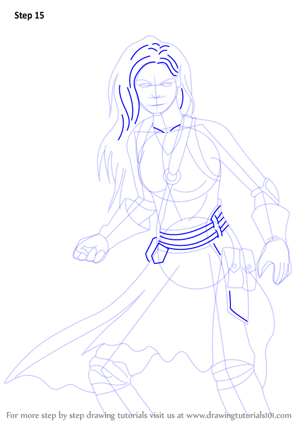How to Draw Jarael from Star Wars (Star Wars) Step by Step ...