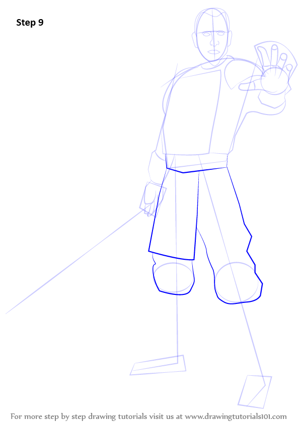 How to Draw Rahm Kota from Star Wars (Star Wars) Step by Step ...