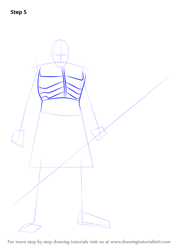 How to Draw Savage Opress from Star Wars (Star Wars) Step by Step ...