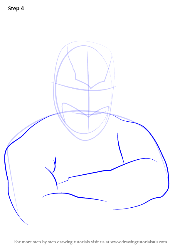 How to Draw Sin Cara (Logos and Mascots) Step by Step ...