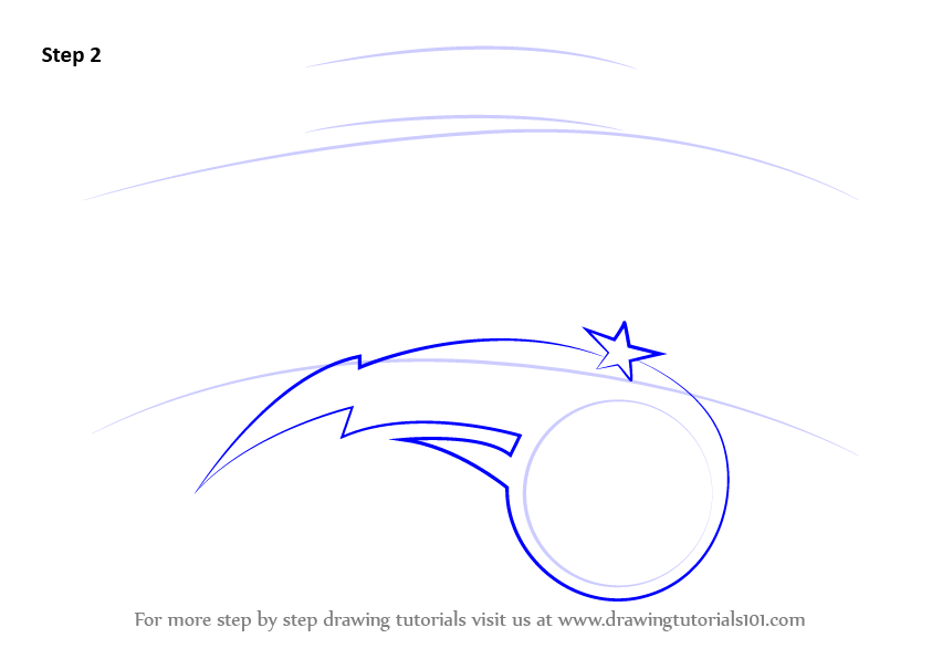 How to Draw Orlando Magic Logo (NBA) Step by Step | DrawingTutorials101.com