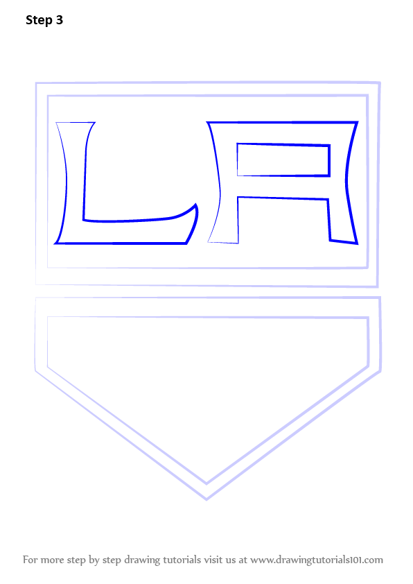How To Draw La Logo