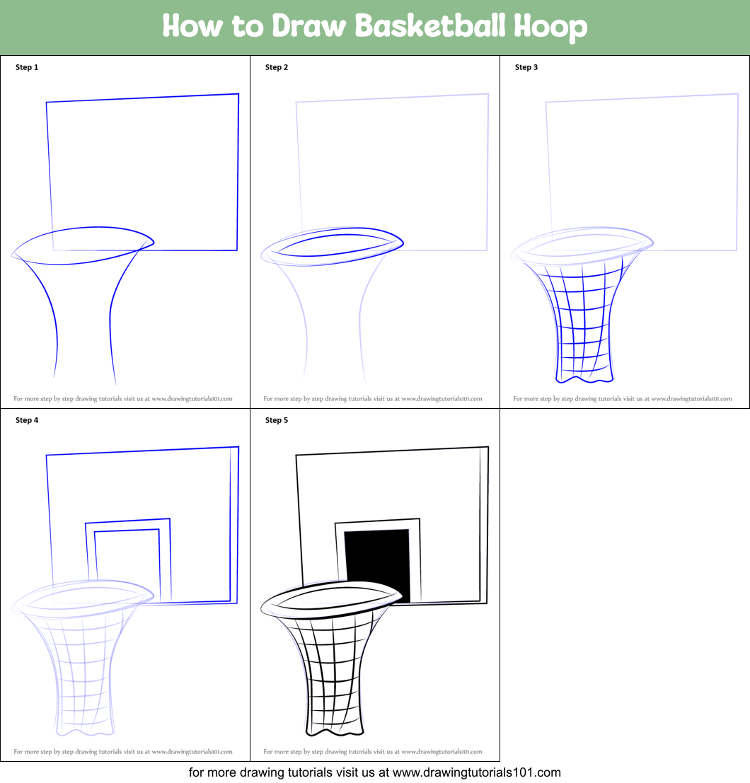 How To Draw Basketball Hoop Printable Step By Step Drawing Sheet How To Draw Basketball Hoop Printable Step By Step Drawing Sheet