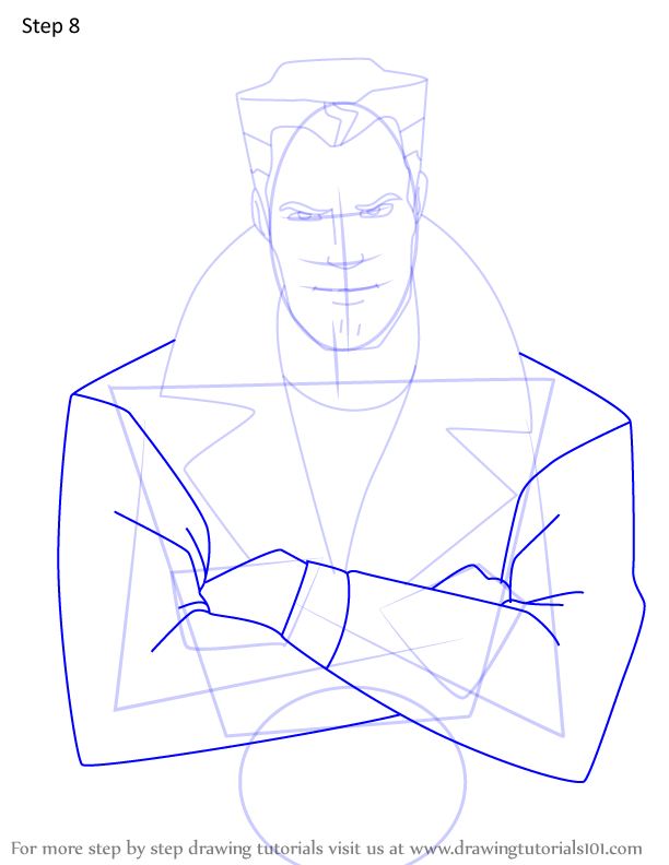How to Draw Chase Devineaux from Carmen Sandiego (Carmen Sandiego) Step ...