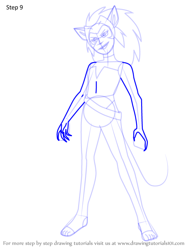 How to Draw Catra from She-Ra and the Princesses of Power (She-Ra and ...