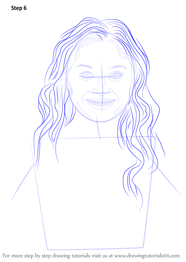 How to Draw Luna Valente from Soy Luna (Soy Luna) Step by Step ...