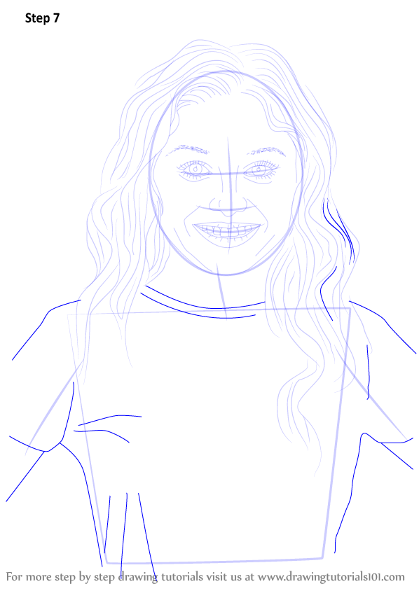 How to Draw Luna Valente from Soy Luna (Soy Luna) Step by Step ...