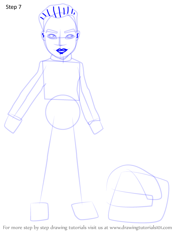 How to Draw Cameron from Bratz (Bratz) Step by Step ...
