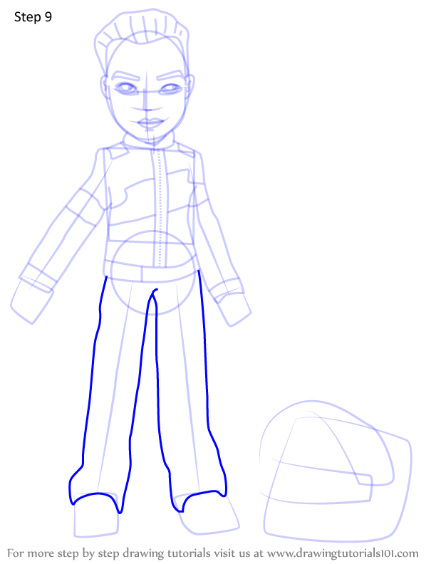 How to Draw Cameron from Bratz (Bratz) Step by Step ...