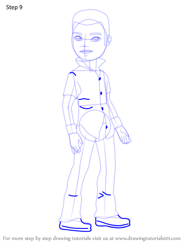 How to Draw Dylan from Bratz (Bratz) Step by Step | DrawingTutorials101.com