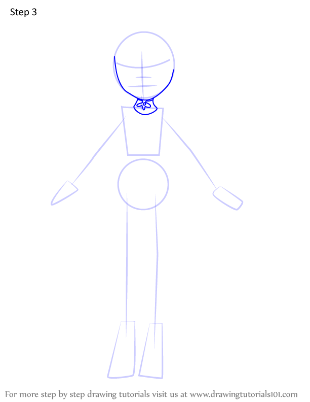 How to Draw Nevra from Bratz (Bratz) Step by Step | DrawingTutorials101.com