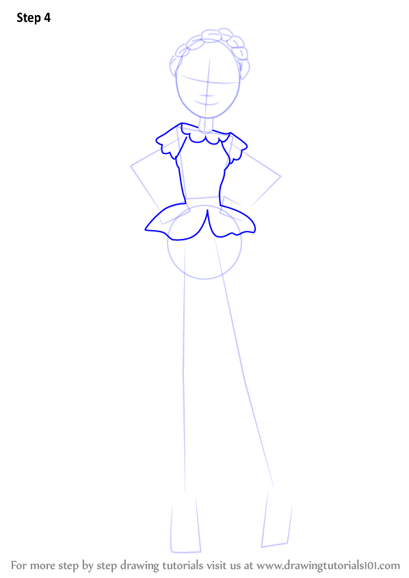 How to Draw Cedar Wood from Ever After High (Ever After High) Step by ...