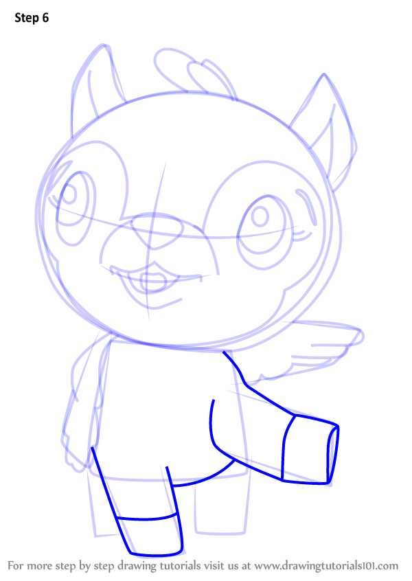 How to Draw Deeraloo from Hatchimals (Hatchimals) Step by Step ...