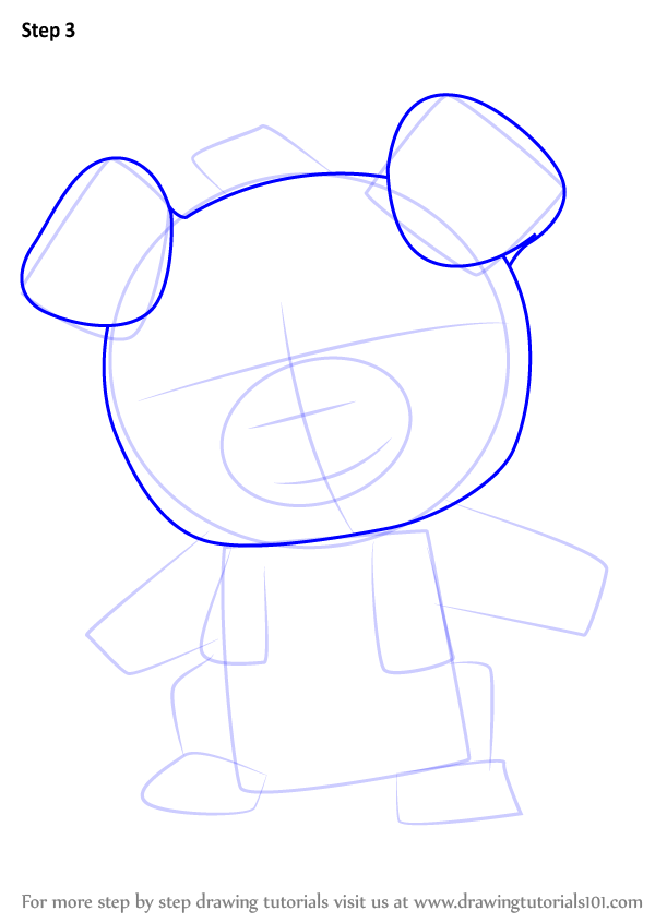 How to Draw Puppit from Hatchimals (Hatchimals) Step by Step ...