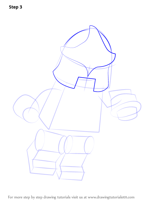 How to Draw Lego Nova (Lego) Step by Step | DrawingTutorials101.com