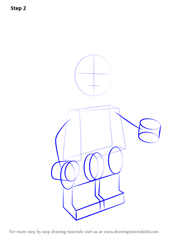 How to Draw Lego Roy Harper (Lego) Step by Step | DrawingTutorials101.com