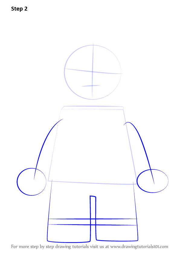 How to Draw Lego The Penguin (Lego) Step by Step | DrawingTutorials101.com