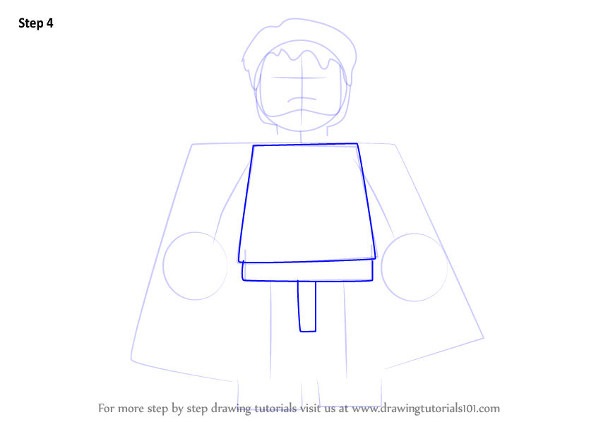 How to Draw Lego Wiccan (Lego) Step by Step | DrawingTutorials101.com