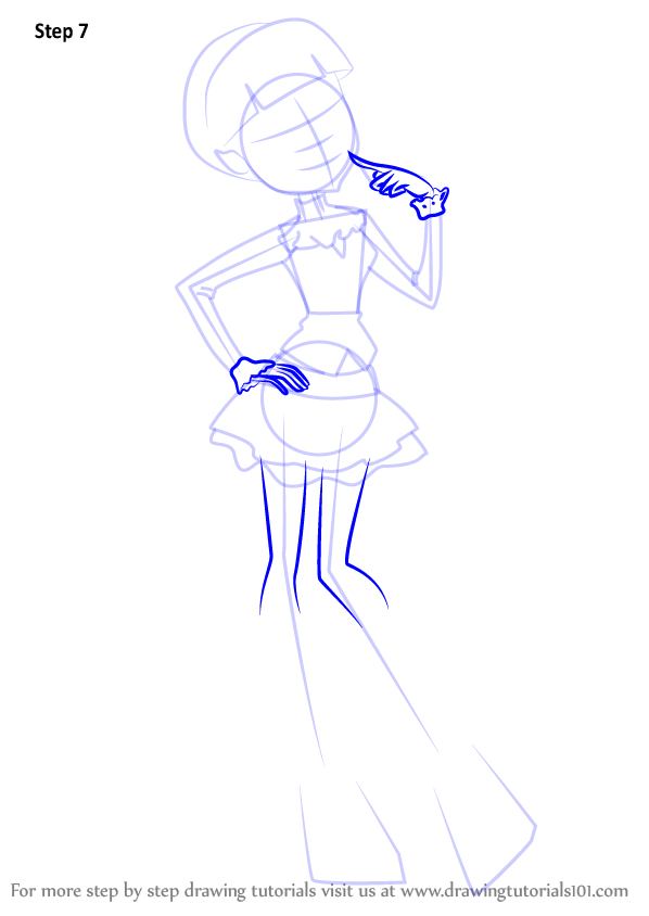 How to Draw Draculaura from Monster High (Monster High) Step by Step ...