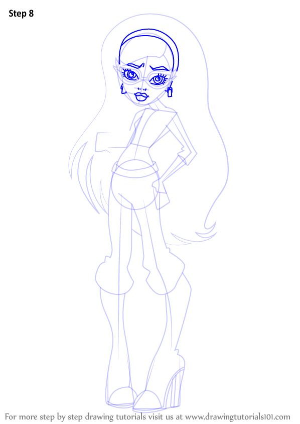 Monster High Body Drawing