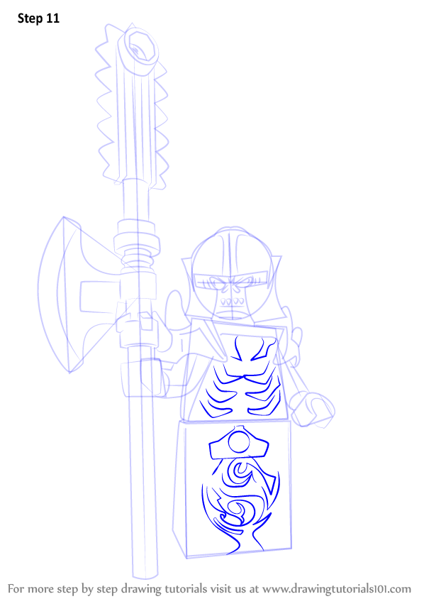 How to Draw Golden Master from Ninjago (Ninjago) Step by Step ...