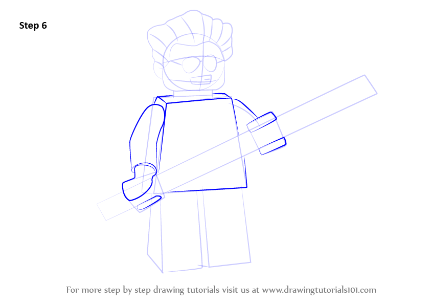 How to Draw Griffin Turner from Ninjago (Ninjago) Step by Step ...