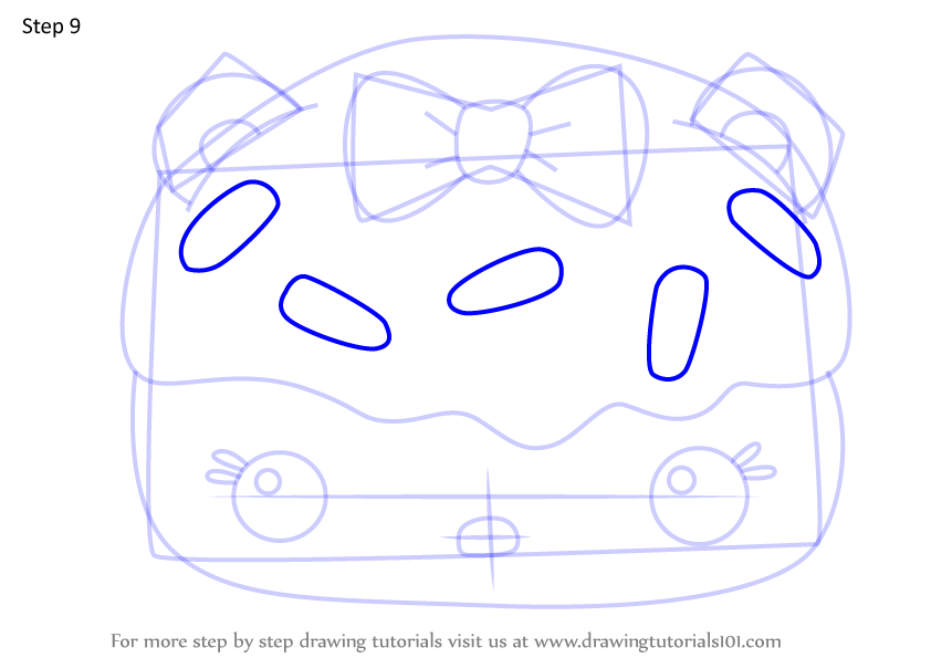 How to Draw B-Day Donut Gloss-Up from Num Noms (Num Noms) Step by Step ...