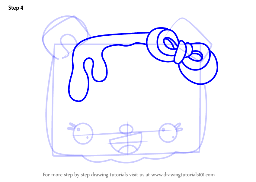 Step by Step How to Draw Berry Churro from Num Noms ...