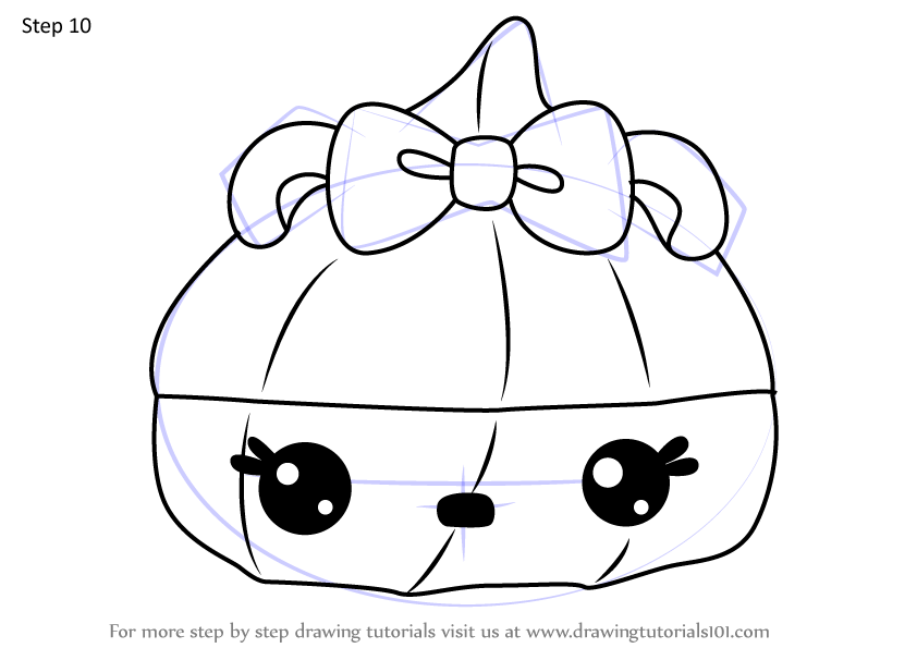 How to Draw Berry Meringue Gloss-Up from Num Noms (Num Noms) Step by ...