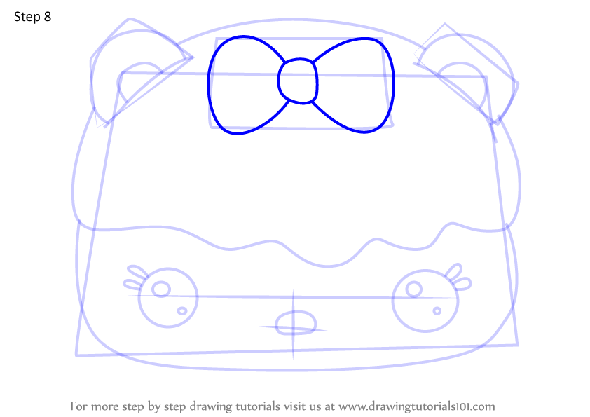 How to Draw Blueberry Donut Gloss-Up from Num Noms (Num Noms) Step by ...