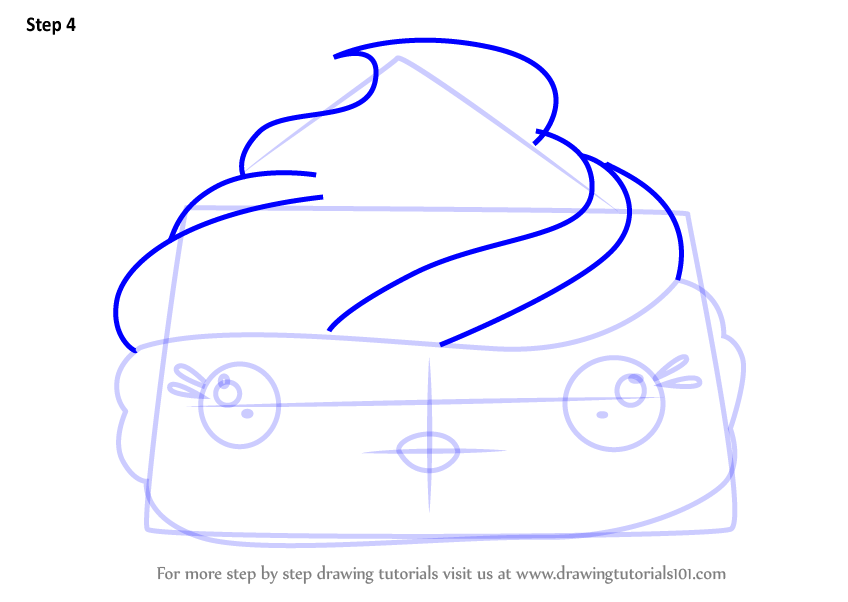 How to Draw Cherry Gloss-Up from Num Noms (Num Noms) Step by Step ...