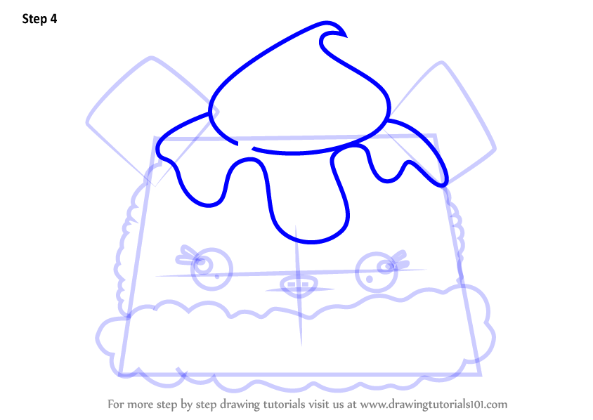 How to Draw Cherry Scoop from Num Noms (Num Noms) Step by Step ...
