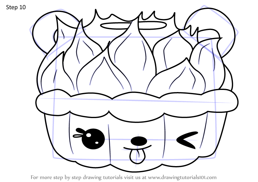How to Draw Choco A La Mode from Num Noms (Num Noms) Step by Step ...