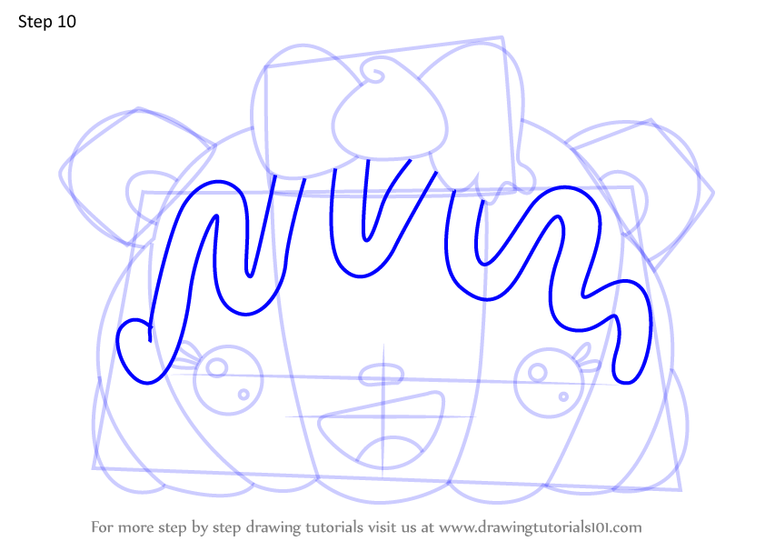 How to Draw Choco Croissant from Num Noms (Num Noms) Step by Step ...