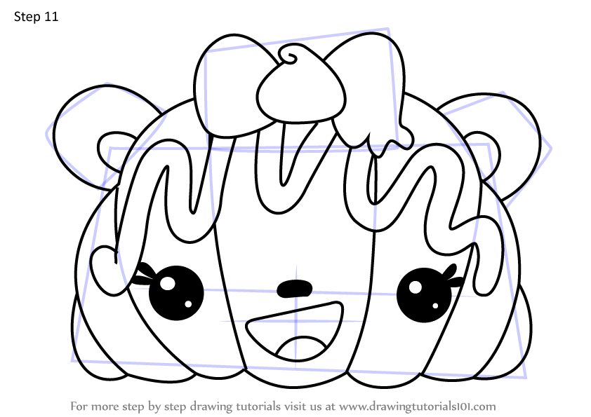 How to Draw Choco Croissant from Num Noms (Num Noms) Step by Step ...
